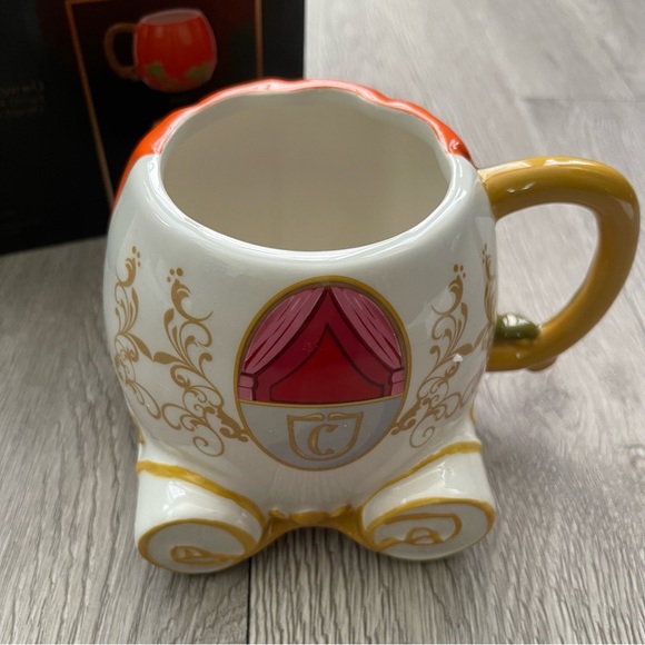 Disney | Kitchen | Disney Princess Ceramic Cinderella Carriage Mug ...